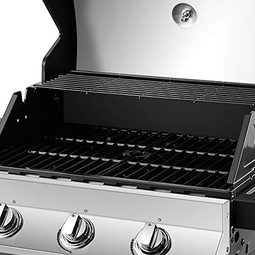 Dyna-Glo DGP397SNP-D Premier 3 Burner Propane Gas Grill, Stainless