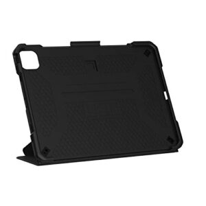 URBAN ARMOR GEAR UAG iPad Pro 12.9-inch (4th Gen, 2020) Case Metropolis [Black] Folio Slim Heavy-Duty Tough Multi-Viewing Angles Stand Military Drop Tested Protective Cover