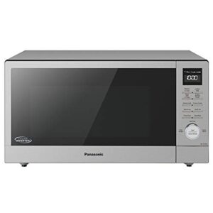 panasonic nn-sd78ls 1.6 cu.ft cyclonic inverter countertop microwave oven 1250watt power with genius sensor cooking, cft, 19.44"d x 21.88"w x 11.94"h,stainless steel