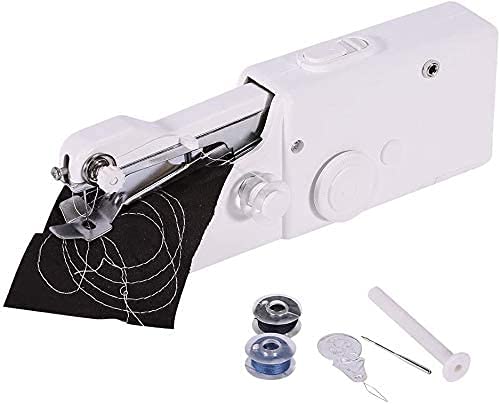 Estink Handheld Sewing Machine Mini Portable Quick Repairing Cordless Sewing Machine for DIY Multifunctional Single Stitch Sewing Machine