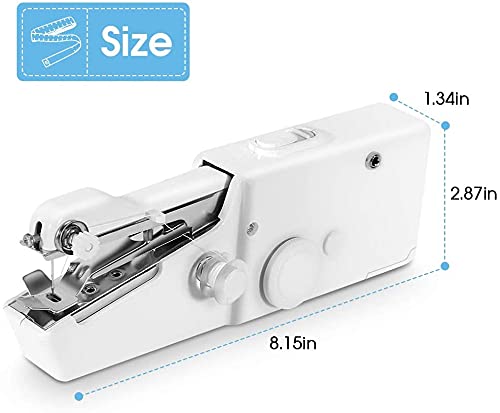 Estink Handheld Sewing Machine Mini Portable Quick Repairing Cordless Sewing Machine for DIY Multifunctional Single Stitch Sewing Machine