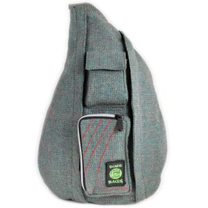 dime bags slinger crossbody bag | premium over the shoulder sling bag | cross body strap back pack (aqua)