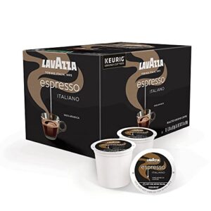 Lavazza Espresso Italiano Single-Serve Coffee K-Cups for Keurig Brewer, Medium Roast, 100% Arabica, Value Pack, 10 Count (Pack of 6) (Packaging May Vary)