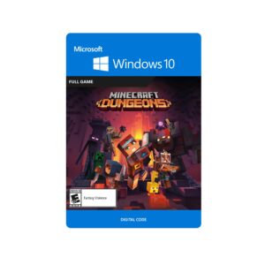 minecraft dungeons: standard edition – windows 10 [digital code]