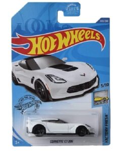 hot wheels 2020 factory fresh corvette c7 z06, white 200/250