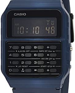 Casio CA-53WF-2B Calculator Blue Digital Mens Watch Original New Classic CA-53