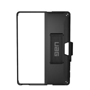 URBAN ARMOR GEAR UAG Designed for Microsoft Surface Go 4 / Surface Go 3 / Surface Go 2 / Surface Go Case 10.5" Scout w/Handstrap Rugged Military Drop Tested Protective Cover Black