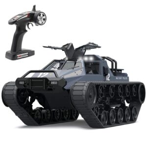 mostop remote control crawler high speed tank off-road 4wd rc car 2.4 ghz rc army truck 1/12 drift tank rc tank for kids adults