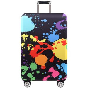 tripnuo elastic travel luggage cover travel suitcase protective cover for trunk case apply to 19''-32'' suitcase cover (t2089, xl)