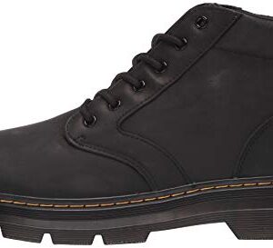 Dr. Martens unisex adult Lace Fashion Boot, Black Wyoming, 11 Women 10 Men US