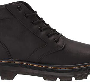 Dr. Martens unisex adult Lace Fashion Boot, Black Wyoming, 11 Women 10 Men US