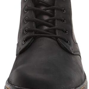 Dr. Martens unisex adult Lace Fashion Boot, Black Wyoming, 11 Women 10 Men US