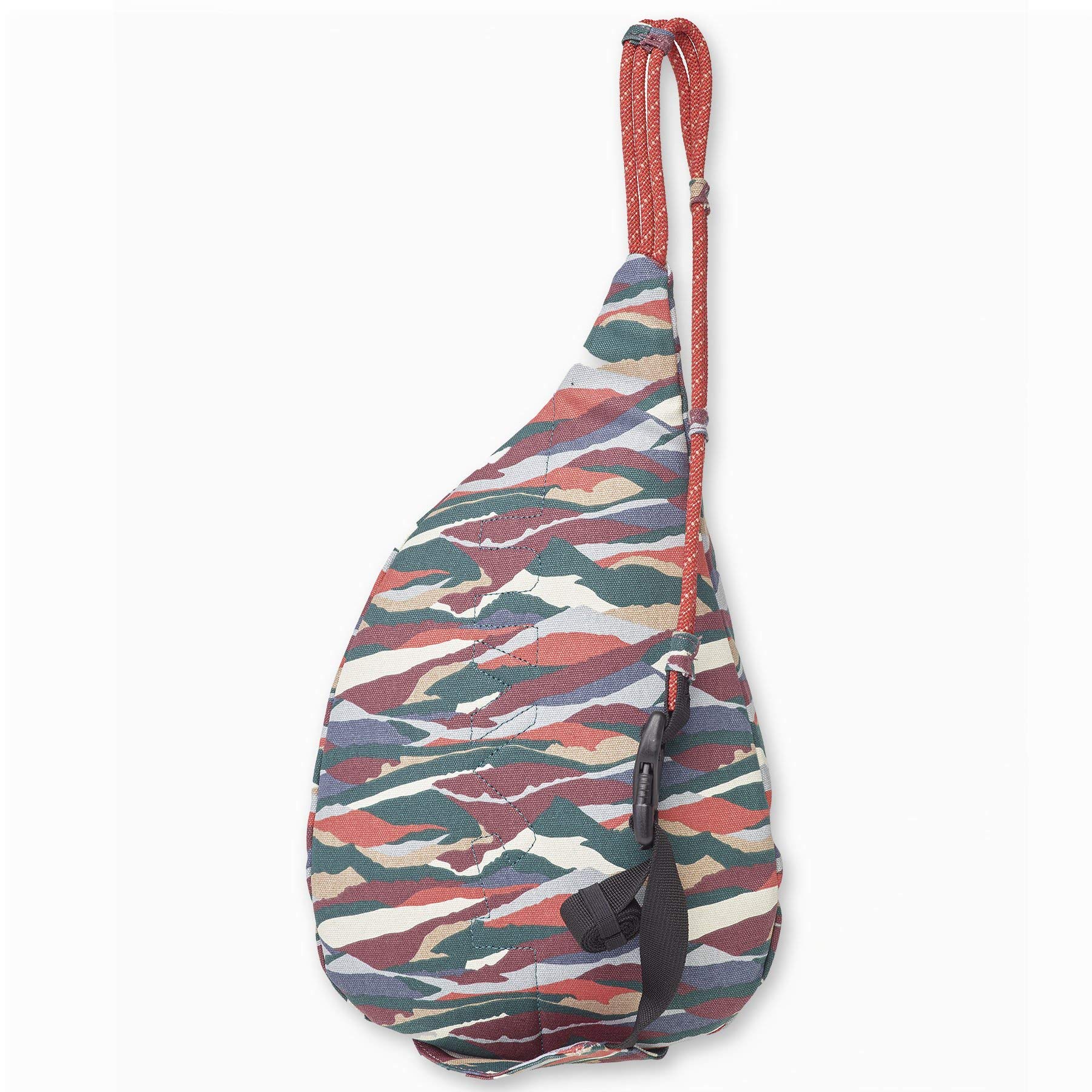 KAVU Mini Rope Bag Cotton Crossbody Sling, Rolling Hills