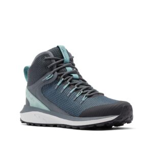 Columbia Women's Trailstorm Mid Waterproof, Graphite/Dusty Green, 11