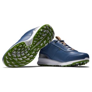 FootJoy Women's Stratos Previous Season Style Golf Shoe, Blue, 7.5