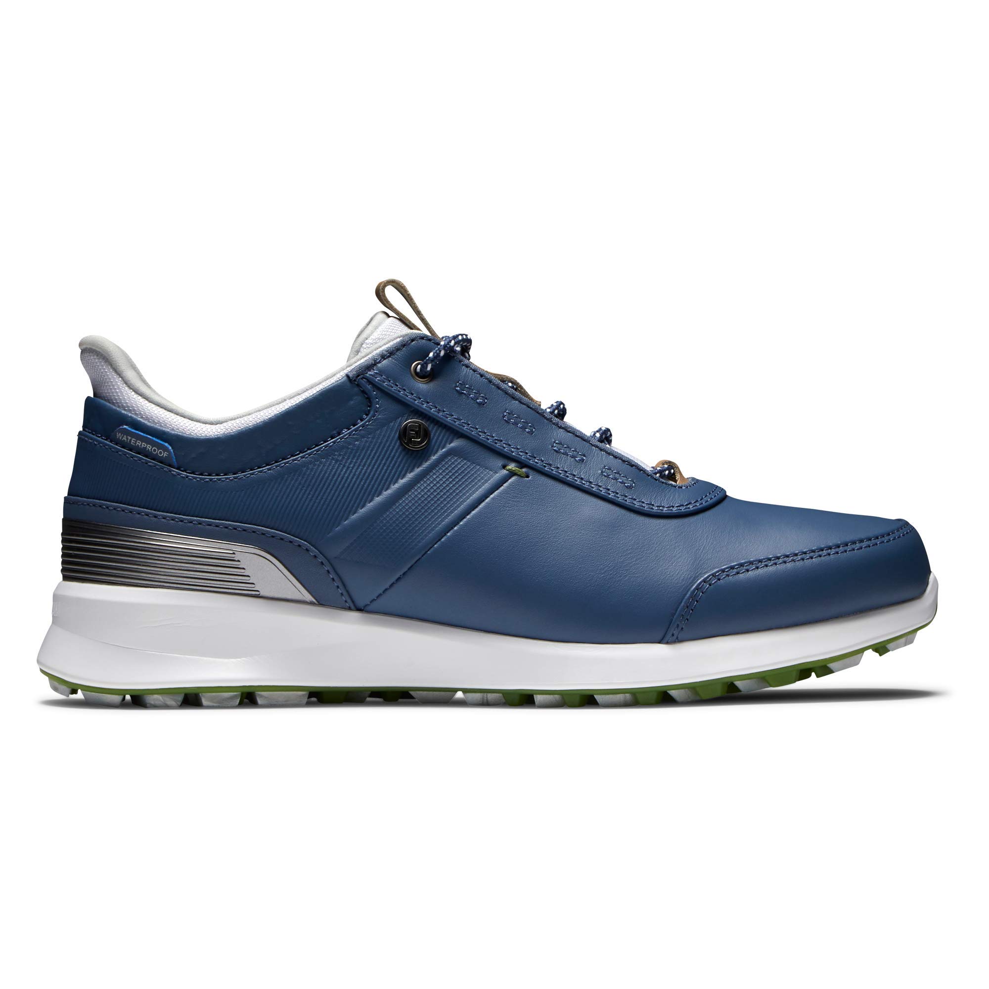 FootJoy Women's Stratos Previous Season Style Golf Shoe, Blue, 7.5