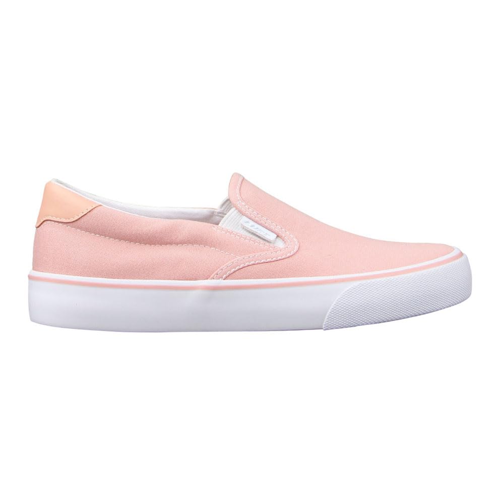 Lugz Women's Clipper Classic Slip-on Fashion Sneaker, Pink/White, 7, M