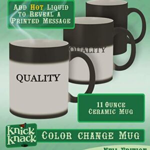 Knick Knack Gifts got official douchebag? - 11oz Colored Handle and Rim Coffee Mug, Black