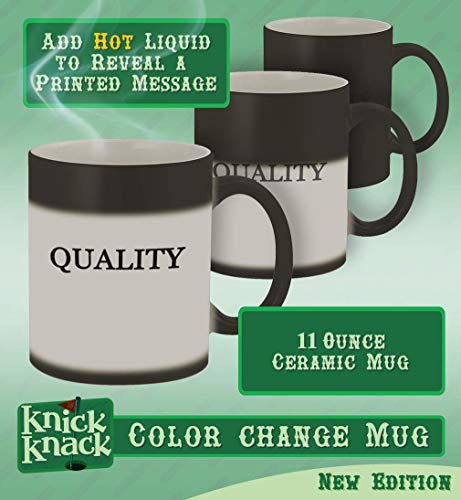 Knick Knack Gifts got official douchebag? - 11oz Colored Handle and Rim Coffee Mug, Black