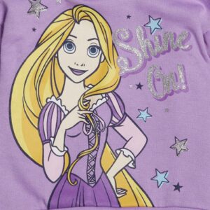 Disney Princess Rapunzel Toddler Girls Fleece Hoodie and Leggings Outfit Set 3T