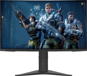 lenovo g27c-10 27-inch fhd led backlit lcd freesync gaming monitor, black