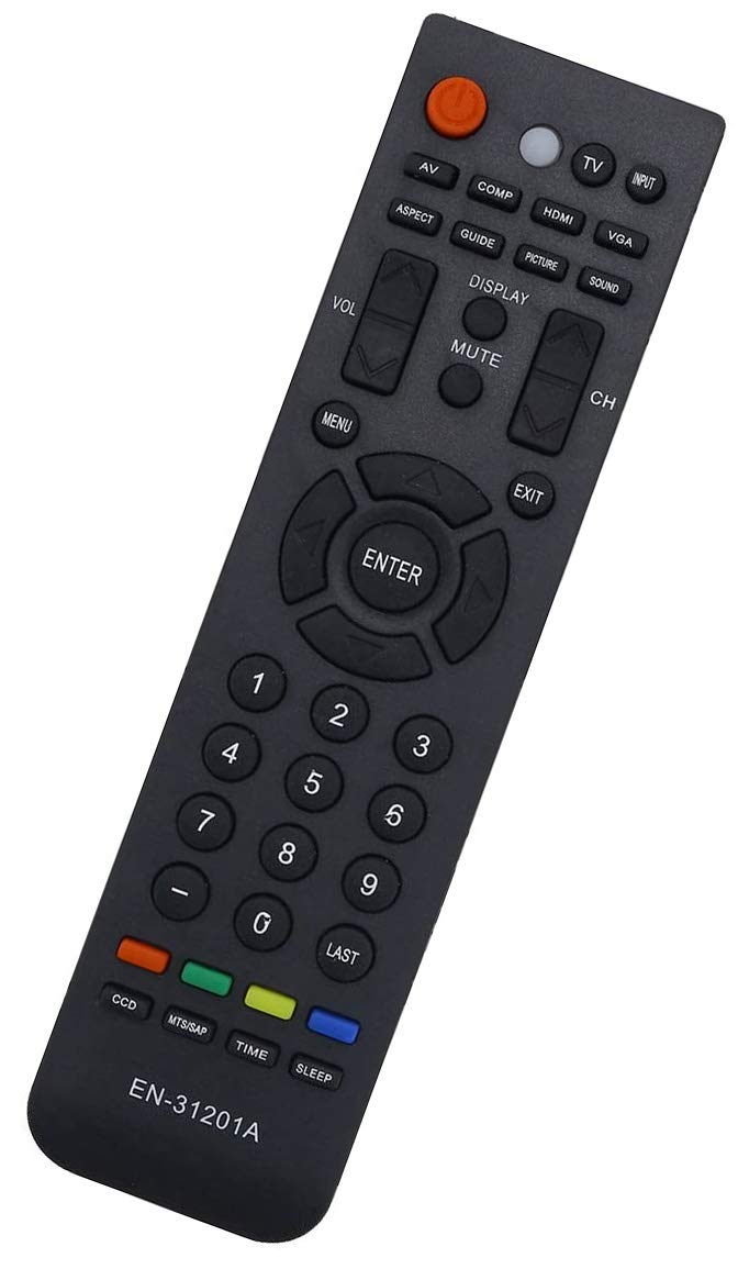 EN-31201A Replacement TV Remote Control for Hisense Television (EN31201A / 1068451)