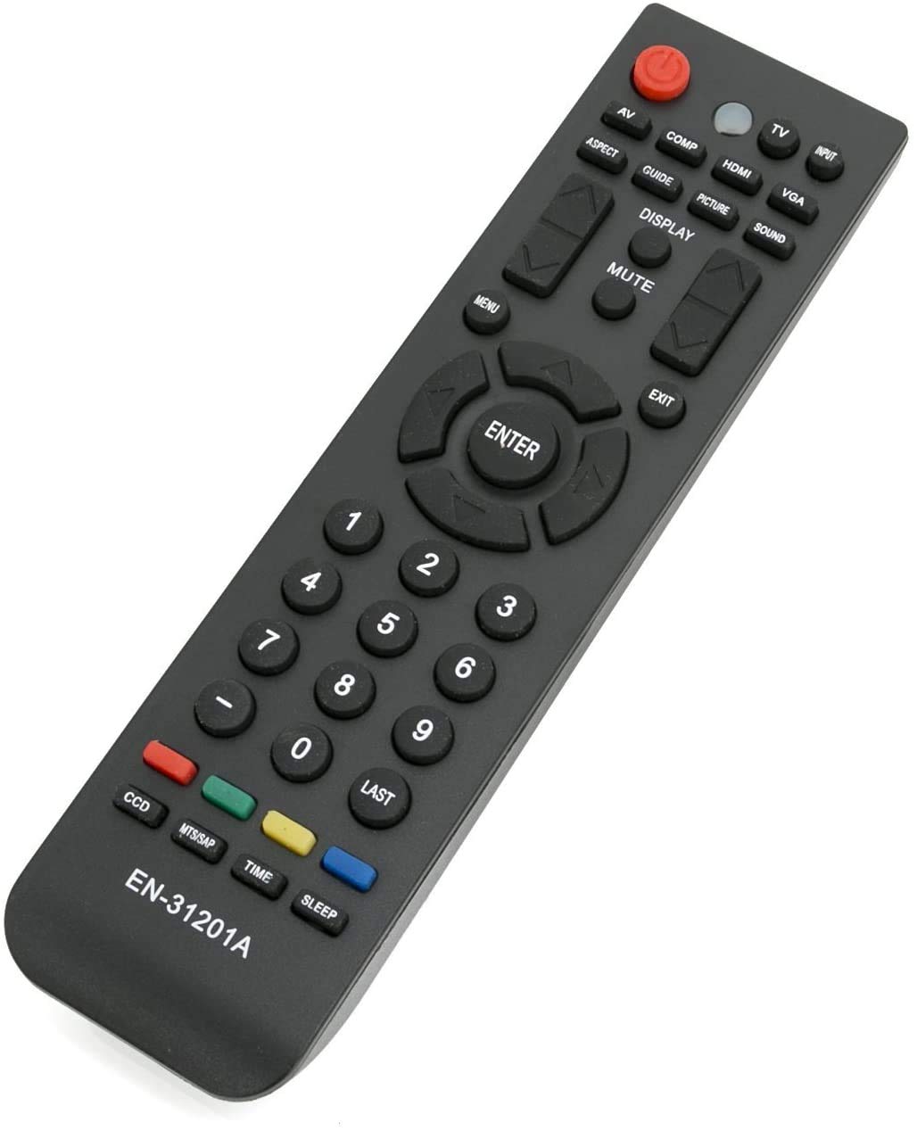 EN-31201A Replacement TV Remote Control for Hisense Television (EN31201A / 1068451)