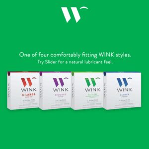 WINK Slider Condoms, 24 count