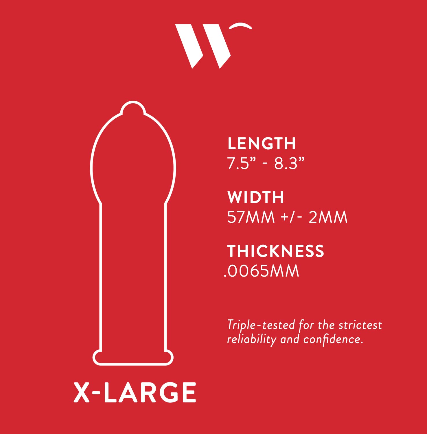 WINK X-Large Condoms, 24 count