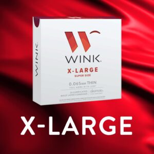 WINK X-Large Condoms, 24 count