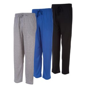 daresay mens lounge pants with pockets - mens pajama pants - lounge pants men, up to 3xl pack of 3