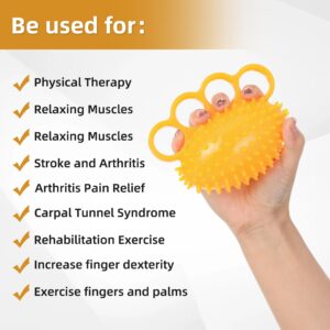 Exercise Handball, Hand Strengthener Ball, Palm and Finger Rehabilitation Therapy. Auxiliary Item After Surgery, Arthritis and Carpal Tunnel Syndrome