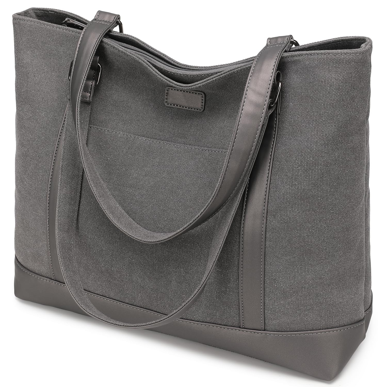 Large Tote Bags for Women 15.6 Inch Laptop Bag Lightweight Canvas Professional Work Briefcase