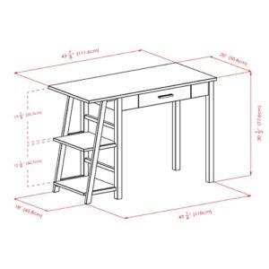 Winsome Wood Aldric Home Office, Walnut