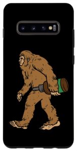 galaxy s10+ bigfoot cbd oil funny sasquatch hemp cannabis boys kids gift case