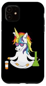 iphone 11 weed unicorn kush 420 thc cbd blunt joint bong vape smoke case