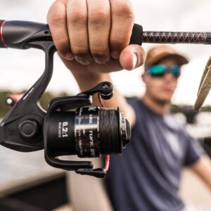 Ugly Stik Ugly Tuff Spinning Spinning Reel, Size 60, 5 Stainless Steel Ball Bearing System, Oil Felt Front Drag Drag, Max of 24lb | 10.8kg,Black