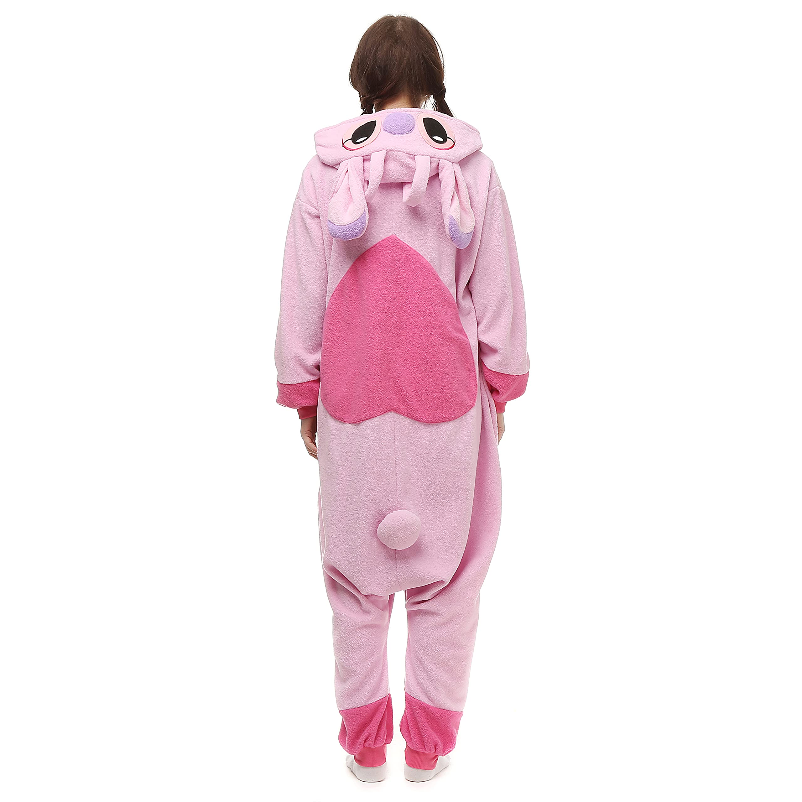 BGOKTA Halloween Animal Onesie Pajamas for Adults Costume Cosplay Homewear One Piece