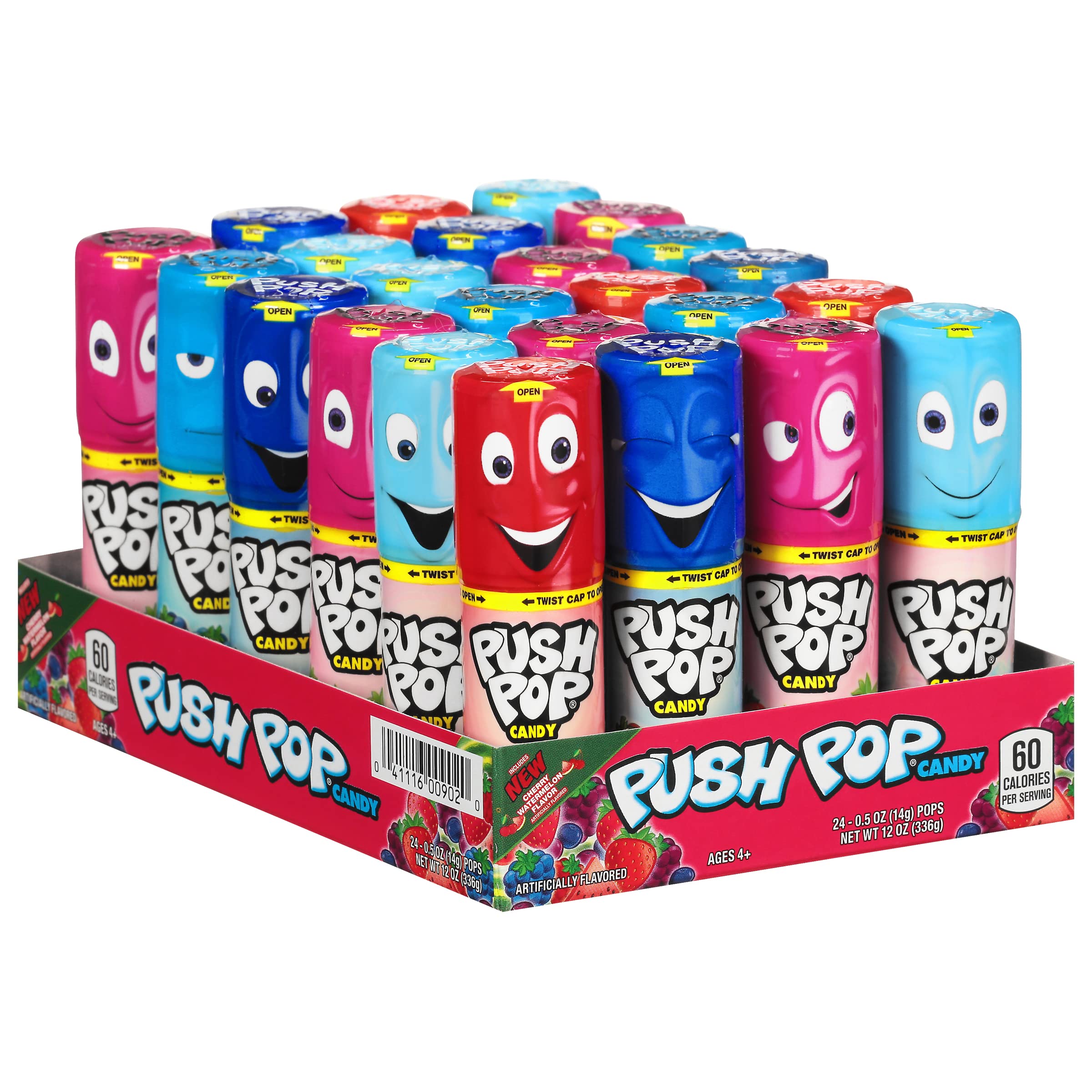 Push Pop and Holiday Candy Variety Pack Bulk Lollipops