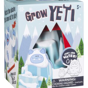 Toysmith Hatchin' Grow Yeti, Just Add Water, Fun DIY Kit, 6913 Small