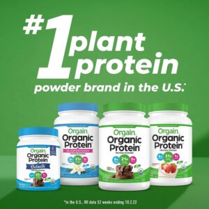 Orgain Organic Vegan Protein Powder + Superfoods Powder Bundle (2.03 Lb + 2.02 Lb)