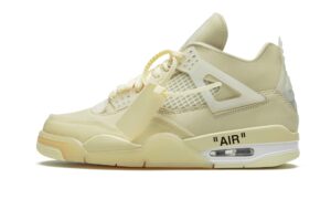 jordan air womens air 4 retro sp wmns cv9388 100 off-white - sail - size 9.5w