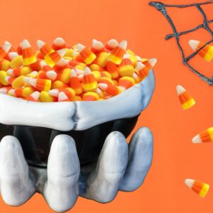 Fruidles Candy Corn, Classic Halloween Candy Treats- Dragon teeth Candy - Candy Bulk, Gluten Free - Fun & Festive Holiday Snacking Fun (Half-Pound)