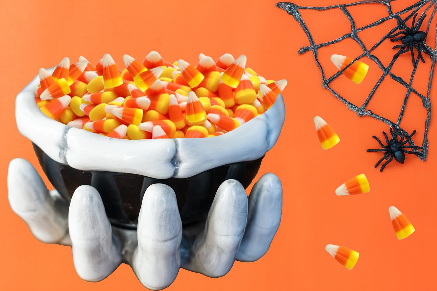 Fruidles Candy Corn, Classic Halloween Candy Treats- Dragon teeth Candy - Candy Bulk, Gluten Free - Fun & Festive Holiday Snacking Fun (Half-Pound)