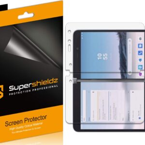 Supershieldz (3 Pack) Designed for Microsoft Surface Duo Screen Protector, (3 Left Screen and 3 Right Screen) Anti Glare and Anti Fingerprint (Matte) Shield