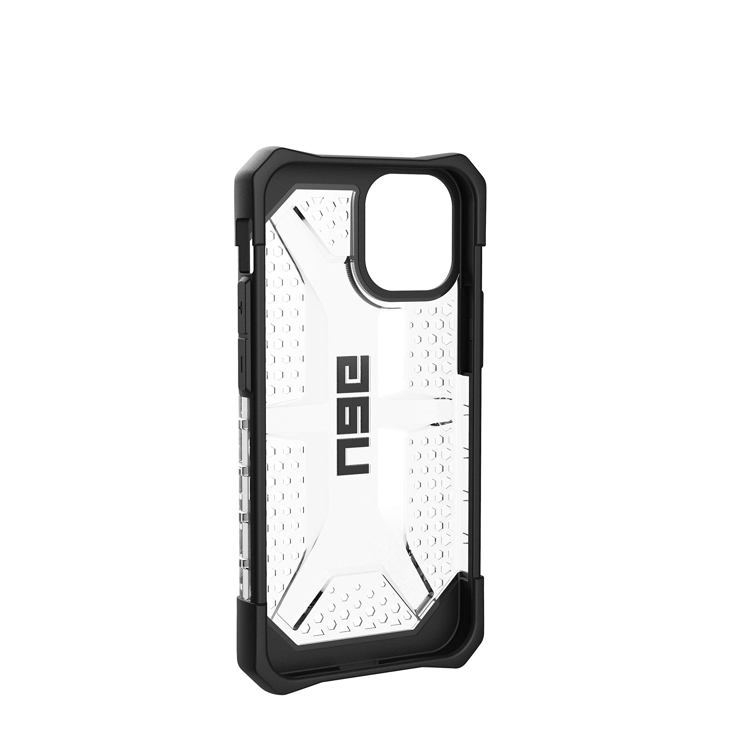 URBAN ARMOR GEAR UAG Designed for iPhone 12 Mini 5G [5.4-inch screen] Rugged Lightweight Slim Shockproof Transparent Plasma Protective Cover, Ice