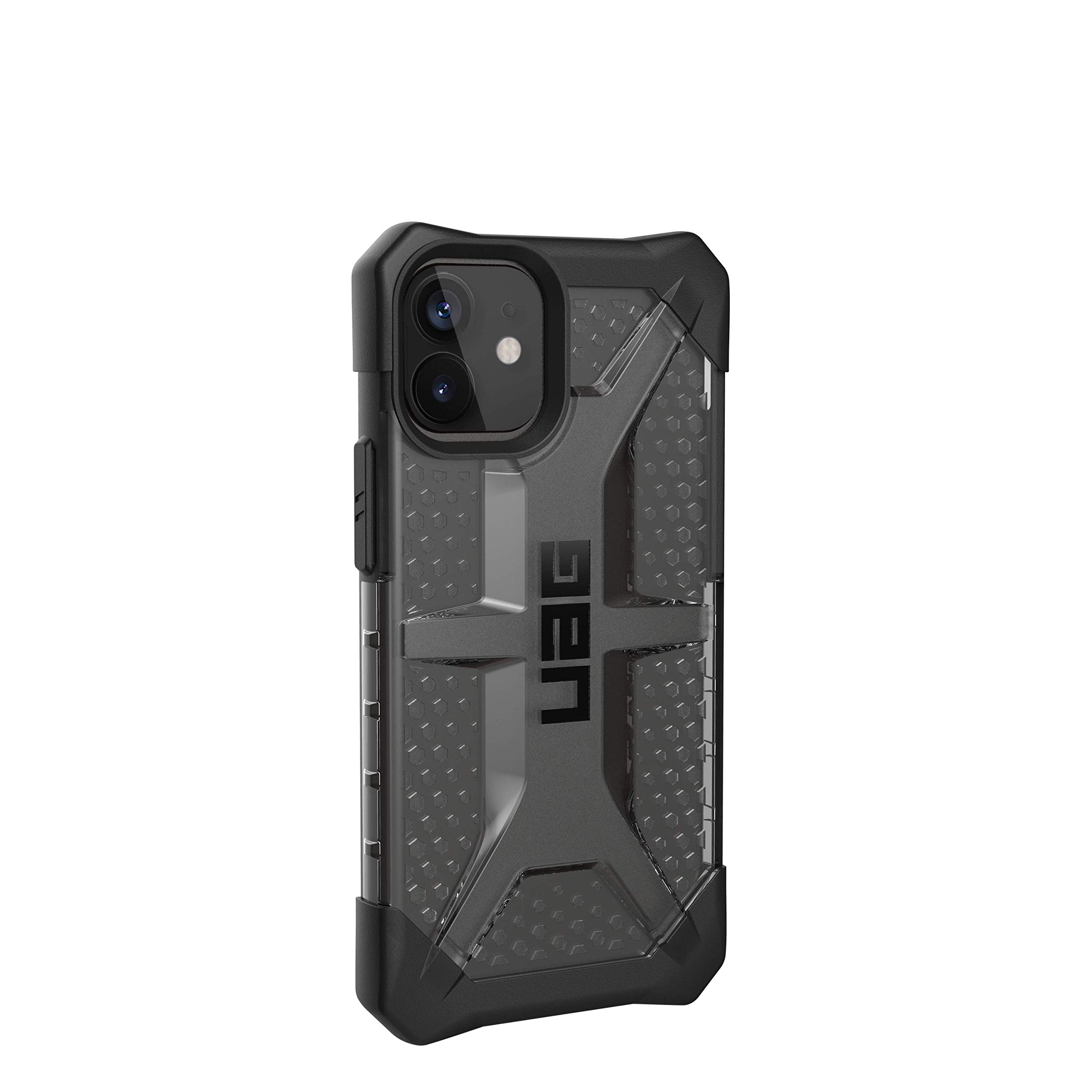 URBAN ARMOR GEAR UAG Designed for iPhone 12 Mini 5G [5.4-inch screen] Rugged Lightweight Slim Shockproof Transparent Plasma Protective Cover, Ice