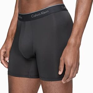 Calvin Klein Men's Micro Stretch 7-Pack Boxer Brief, 7 Black, L