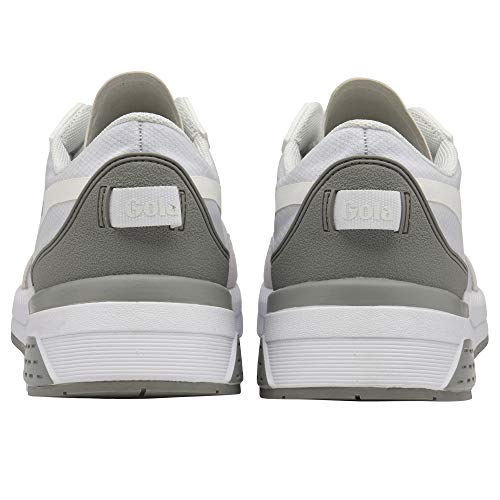 Gola Men's Road Running Shoe, White Grey, 9