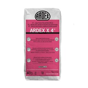 ardex x4 tile & stone mortar (white)